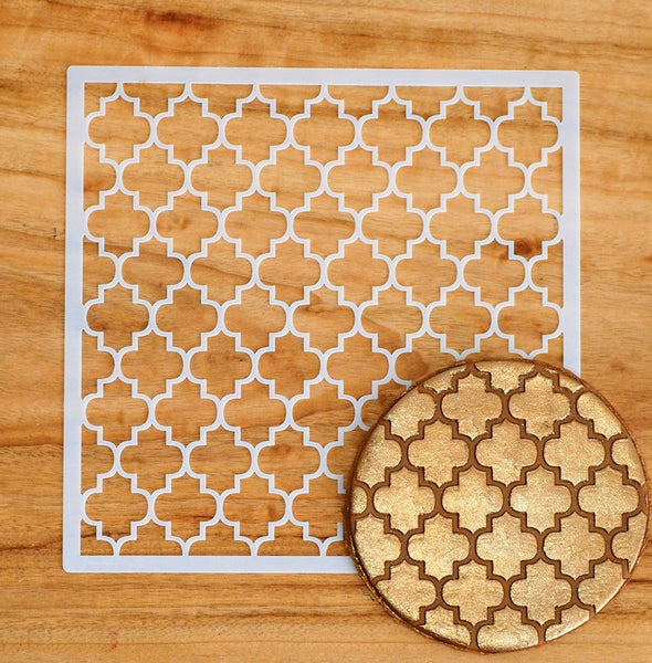 Moroccan Tile Cookie Stencil – Sweet Themes