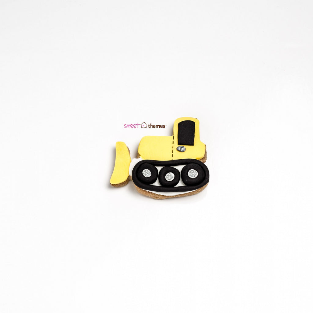Bulldozer Stainless Steel Cookie Cutter – Sweet Themes