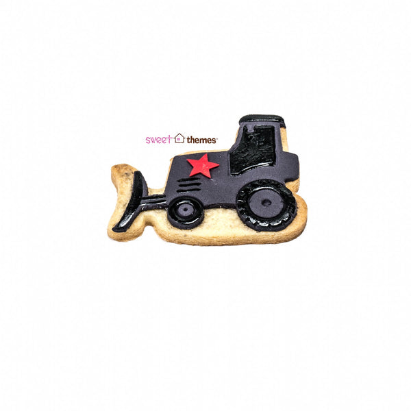 Bulldozer Stainless Steel Cookie Cutter – Sweet Themes