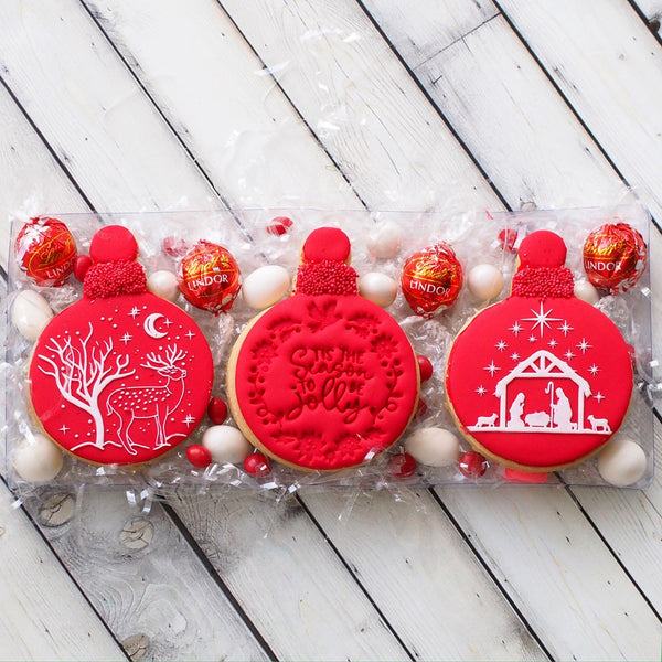 Christmas Bauble 3D Printed Cookie Cutter – Sweet Themes
