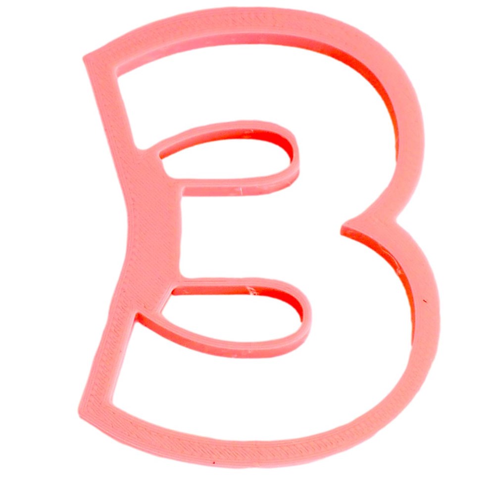 Number 3 (Three) 3D Printed Cookie Cutter – Sweet Themes