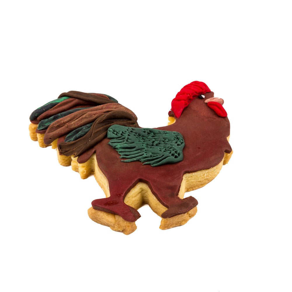 Rooster Stainless Steel Cookie Cutter – Sweet Themes