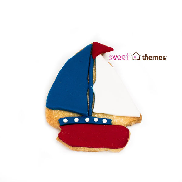 Sailboat Stainless Steel Cookie Cutter – Sweet Themes